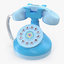 3D kids musical phone blue model - TurboSquid 1273186