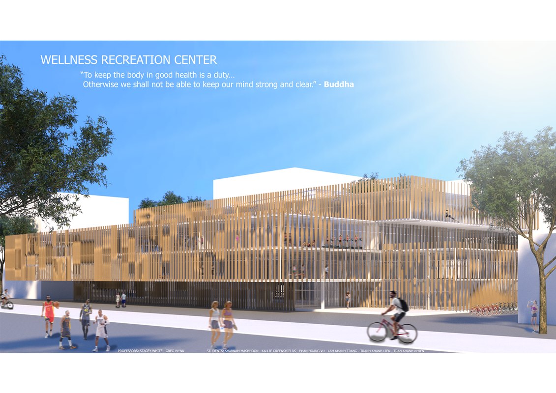 3D facade louver - TurboSquid 1273190