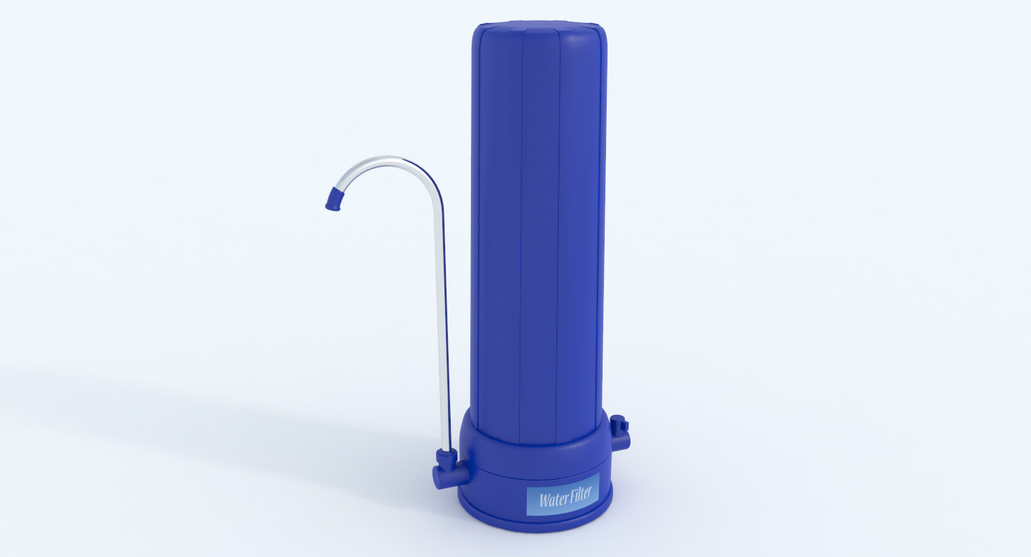 3D water filter - TurboSquid 1273199