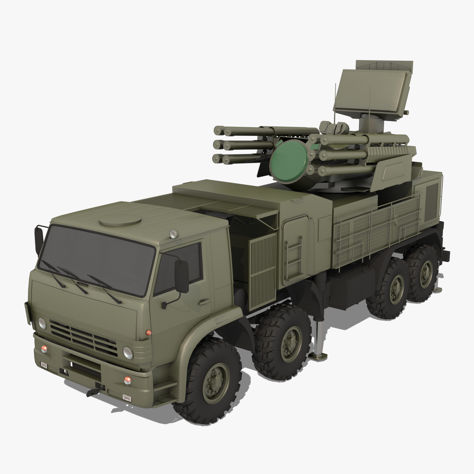 Sa-22 pantsir-s1 greyhound 3D - TurboSquid 1273217