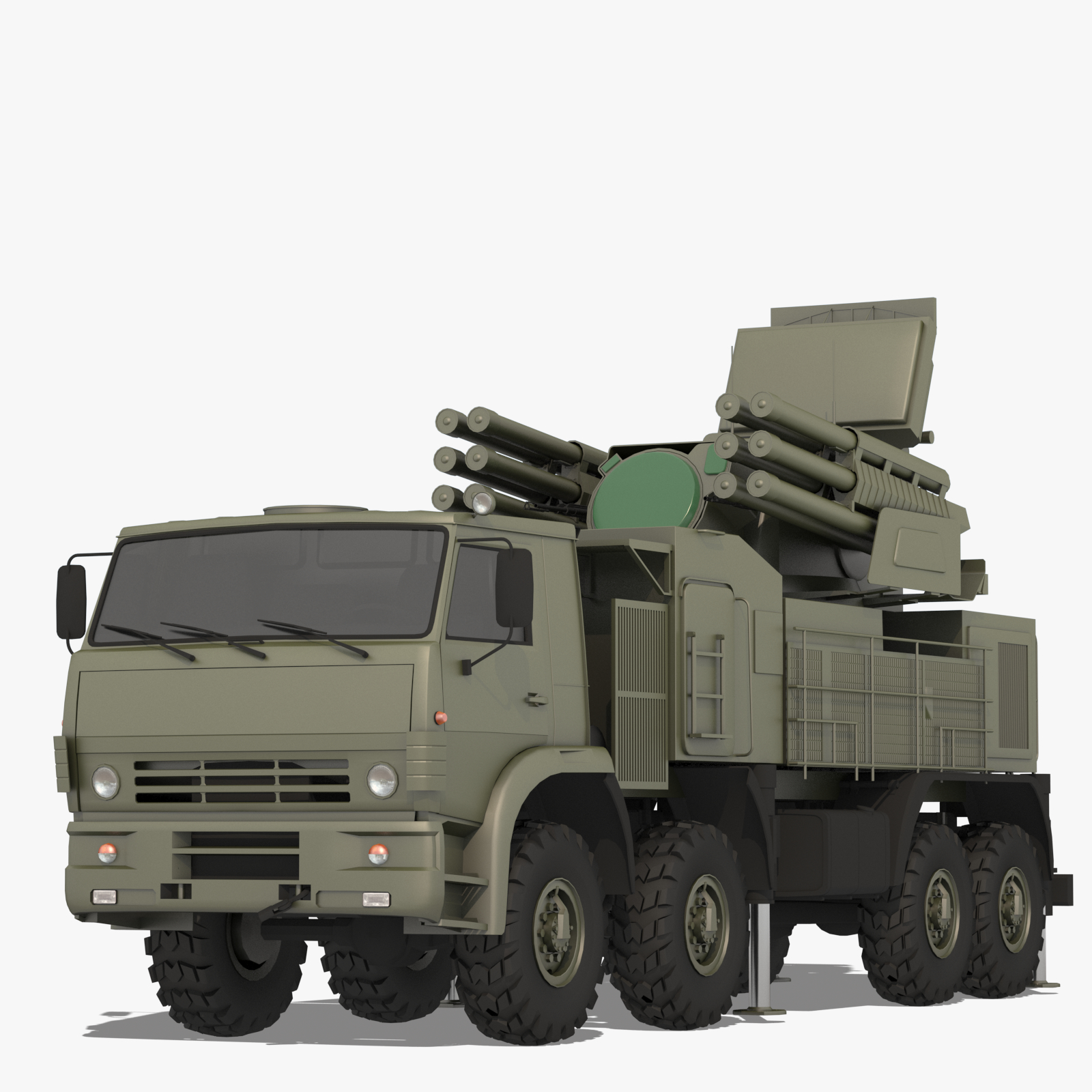 Sa-22 pantsir-s1 greyhound 3D - TurboSquid 1273217