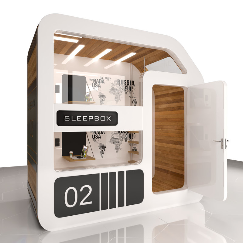 3D sleepbox - TurboSquid 1273297