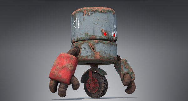 Bad robot pbr 3D model - TurboSquid 1273309