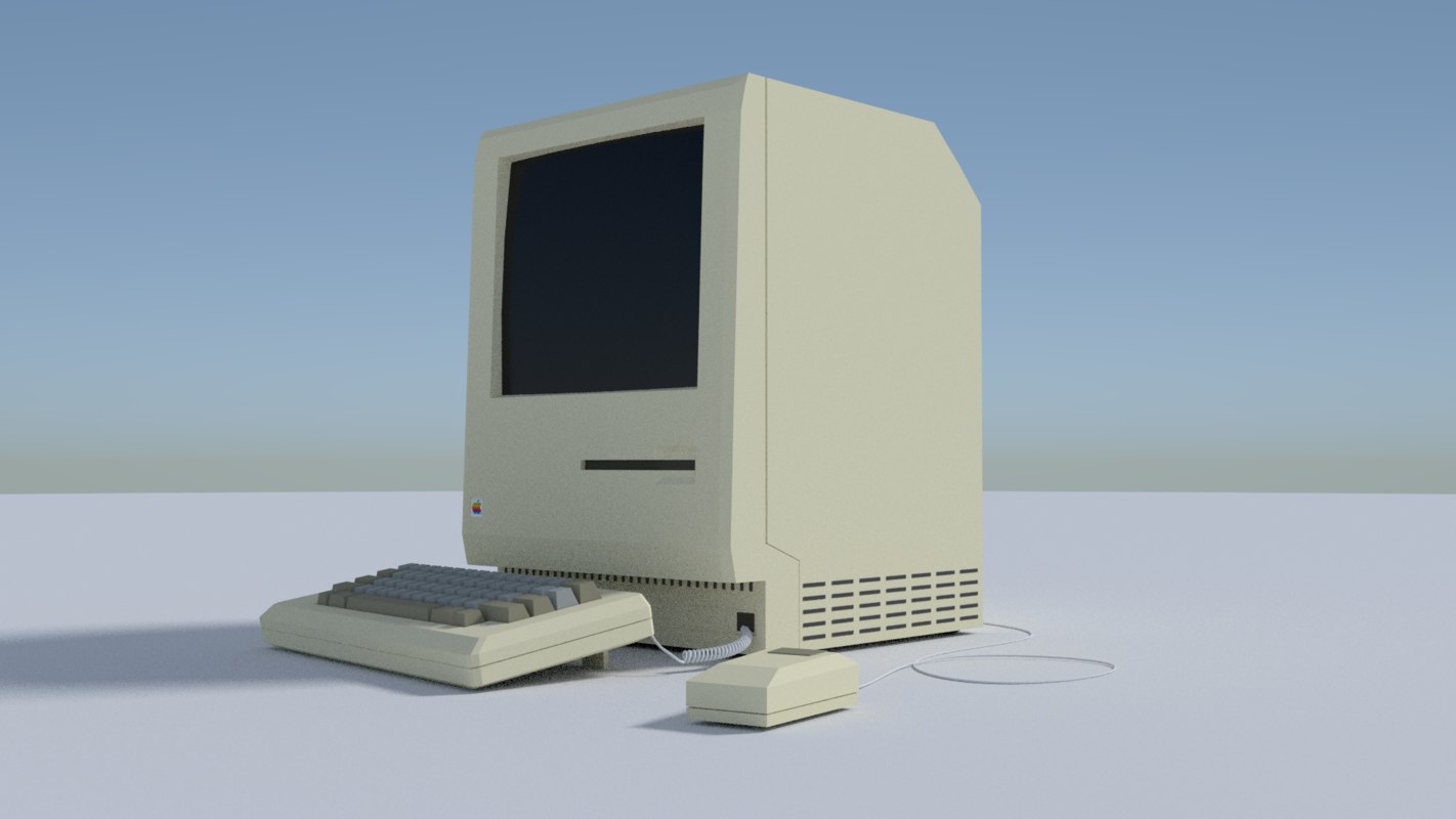 3D simple computer model - TurboSquid 1273446