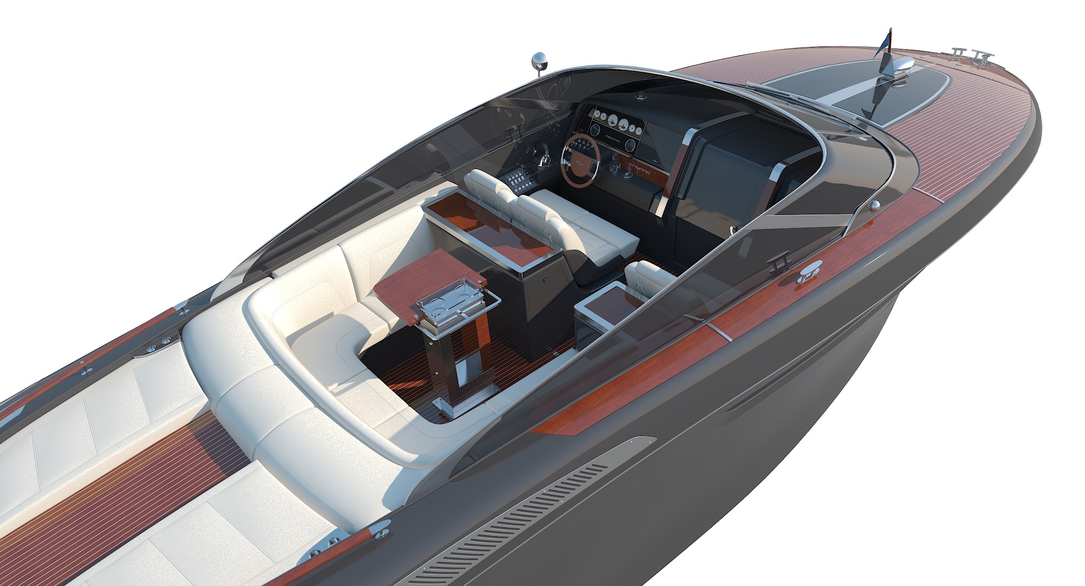 3D model 2017 riva 38 rivamare - TurboSquid 1273529