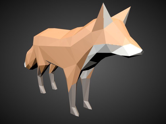 Fox 3D model - TurboSquid 1273819