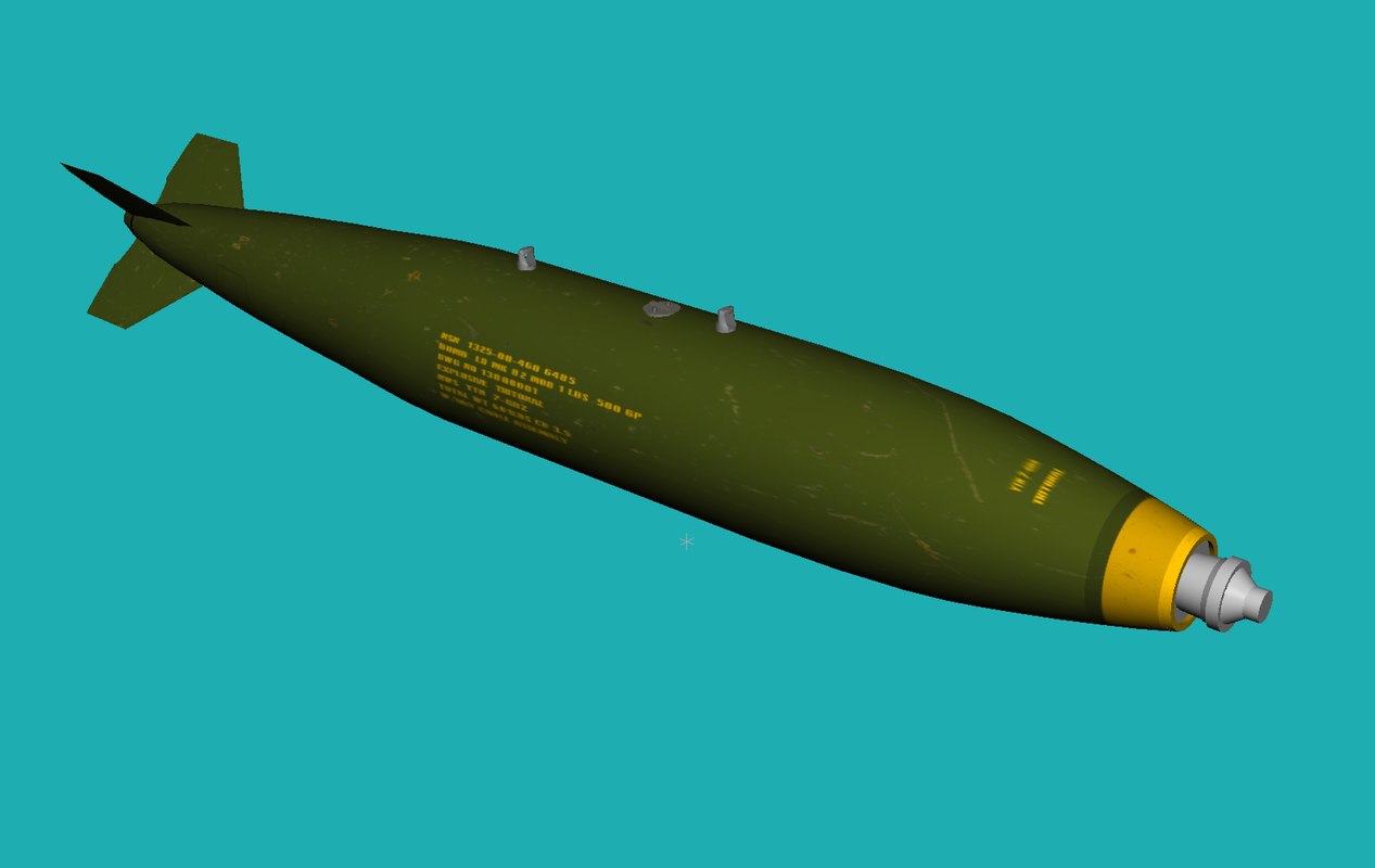Mark 82 bomb 3D - TurboSquid 1273998