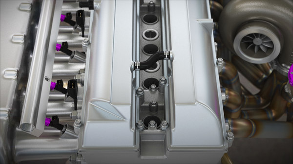 3D toyota engine 2jz-gte - TurboSquid 1274111