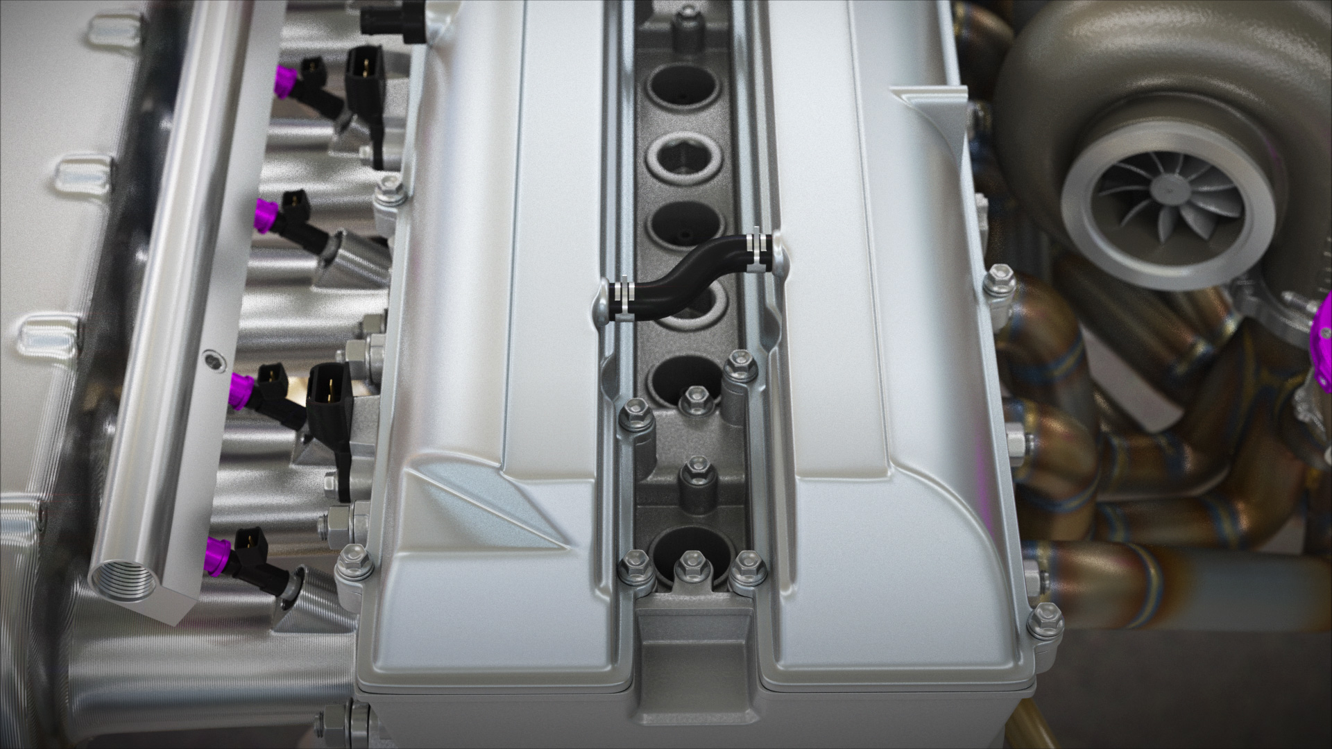 3D toyota engine 2jz-gte - TurboSquid 1274111