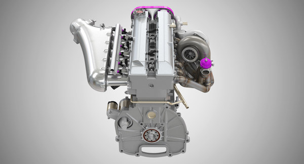 3D toyota engine 2jz-gte - TurboSquid 1274111