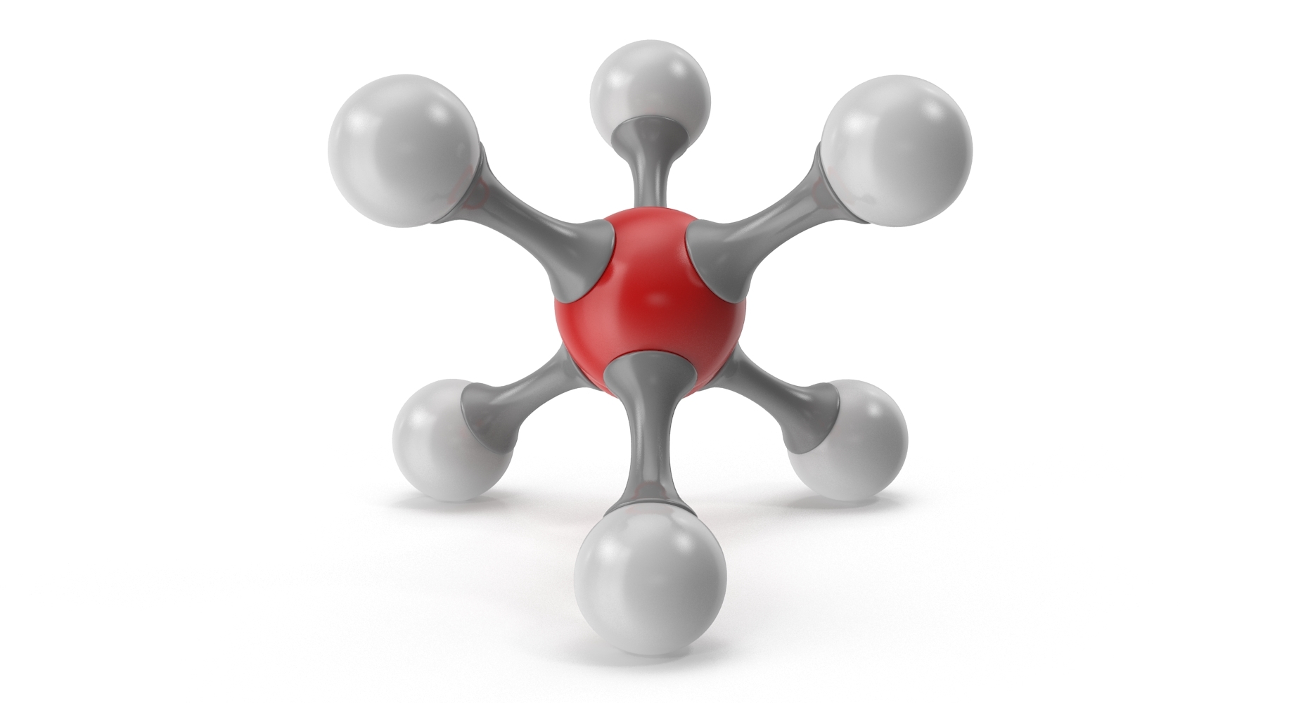3D ethane molecular model - TurboSquid 1274306