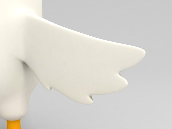 3D duck character cartoon rigged - TurboSquid 1274561