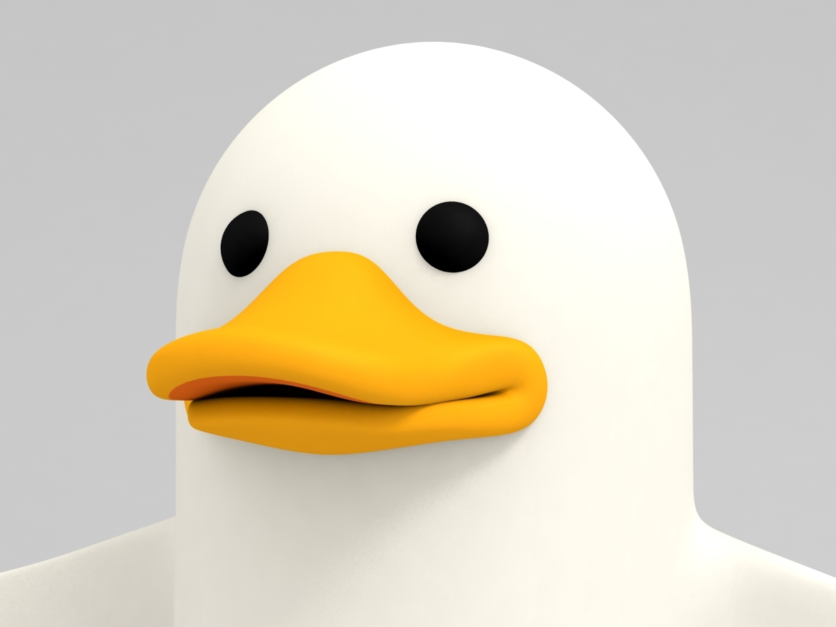Ente Charakter 3D-Modell - TurboSquid 1274573
