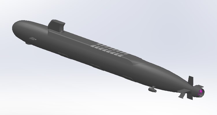 Columbia class submarine scaled 3D - TurboSquid 1274701