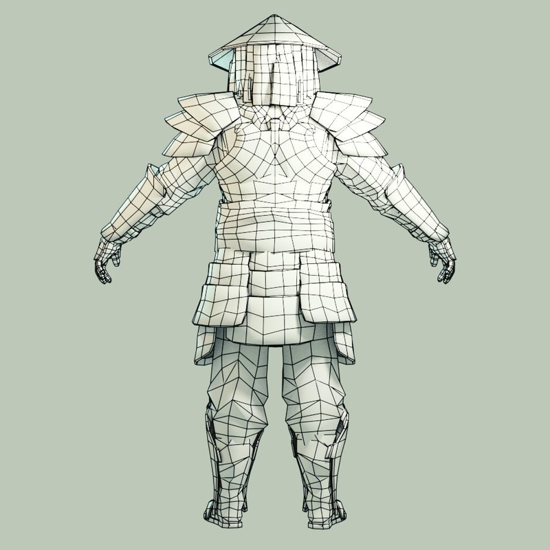 3D fantasy armorset eastern - TurboSquid 1274783