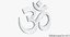 Om symbol 3D model - TurboSquid 1274963