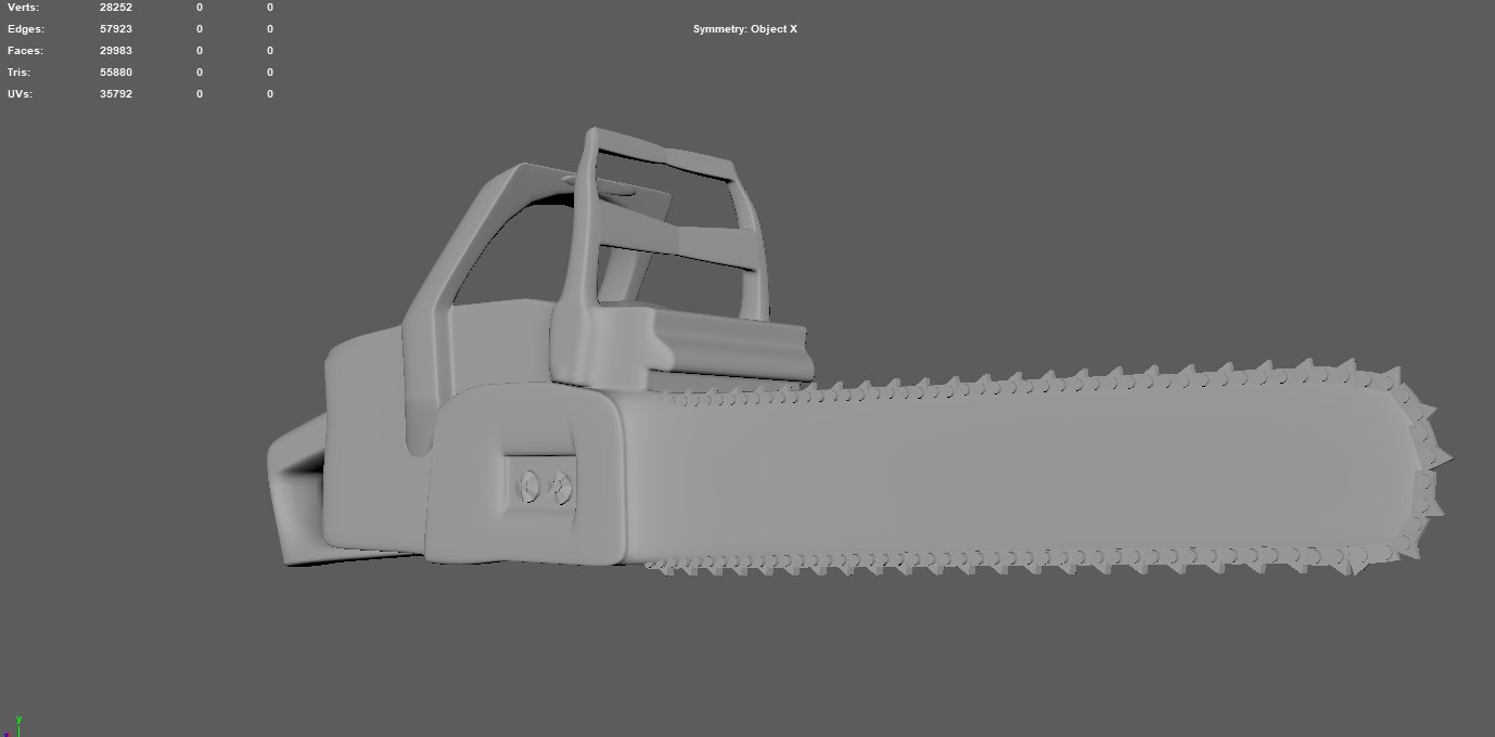 Simple chainsaw chains model - TurboSquid 1274971