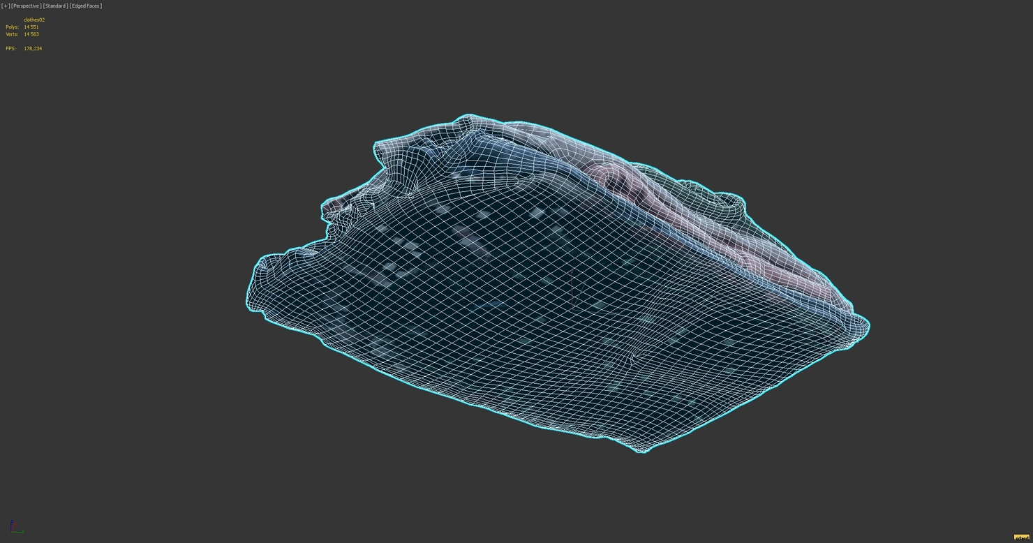 3D retopology clothes - TurboSquid 1274983