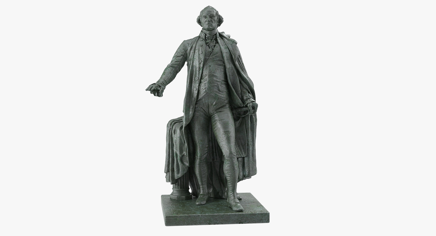 George washington statue 3D model - TurboSquid 1274988