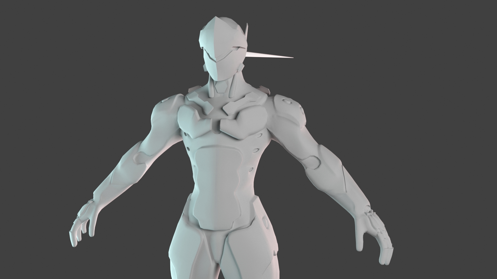 3D model overwatch genji - TurboSquid 1275073