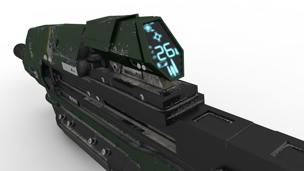 Assault rifle ma37 model - TurboSquid 1275259