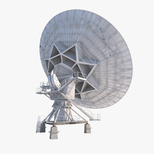 Satellite dish 3D model - TurboSquid 1275292