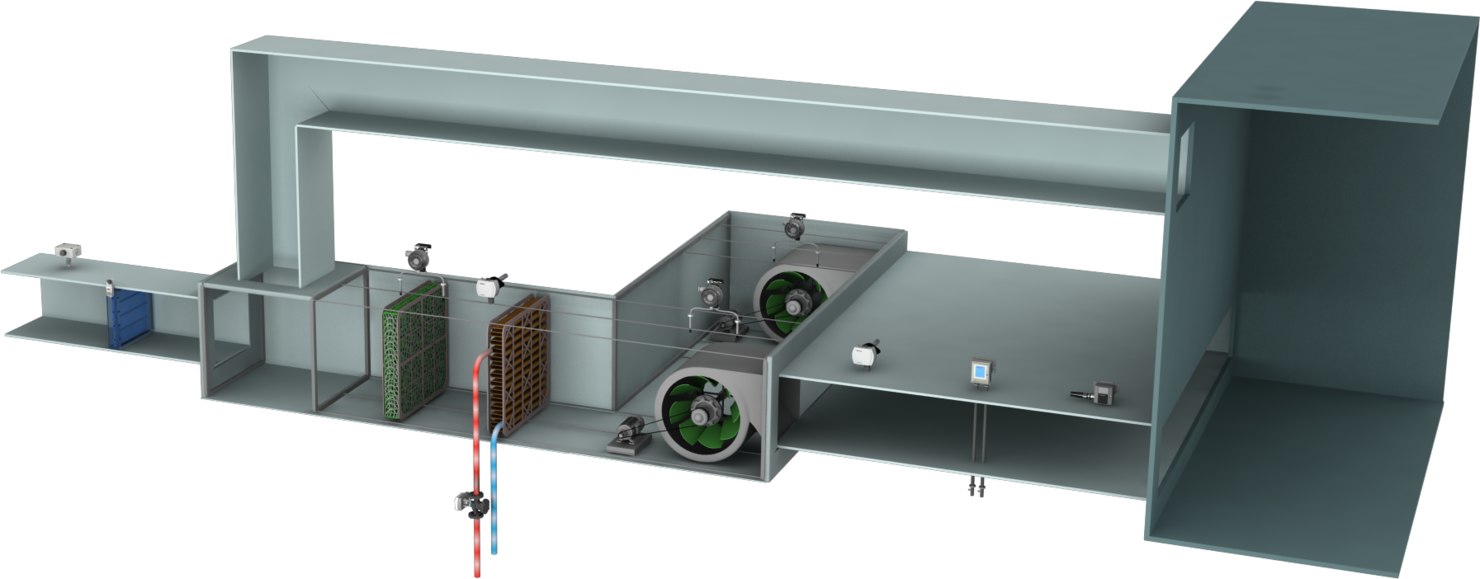 Air ahu fan 3D model - TurboSquid 1275310