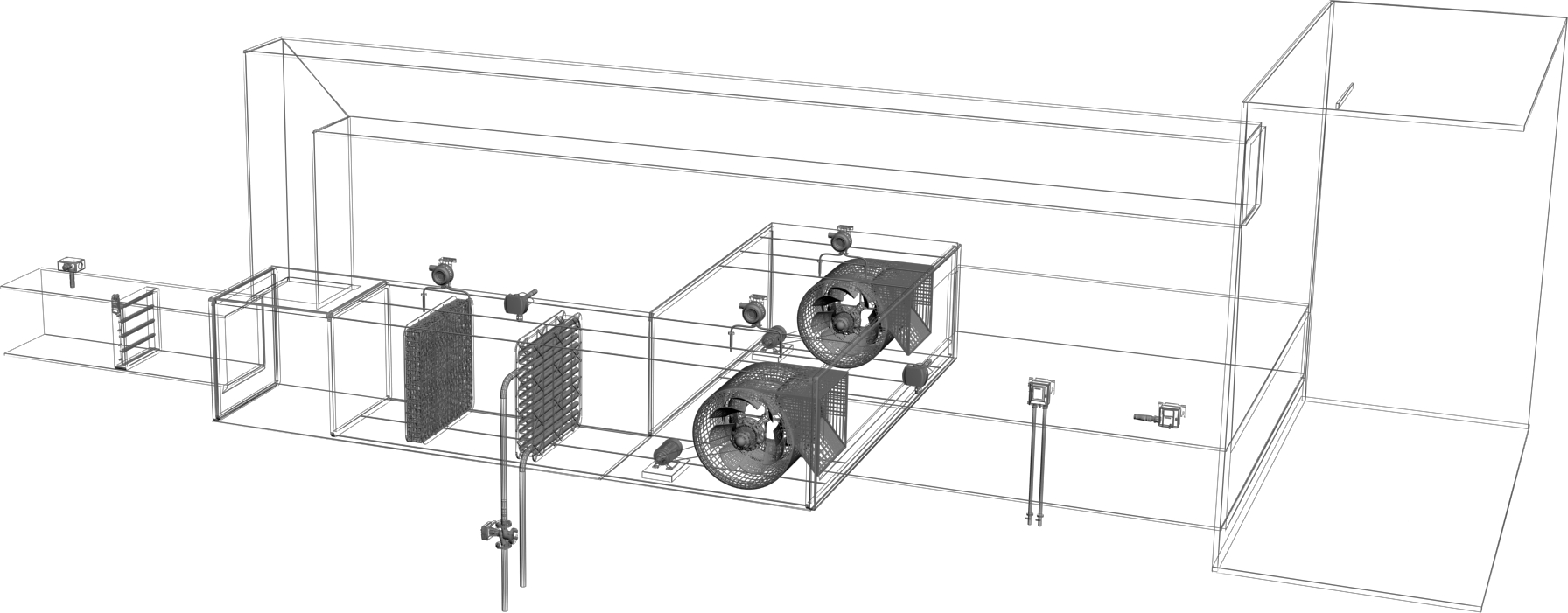 Air ahu fan 3D model - TurboSquid 1275310