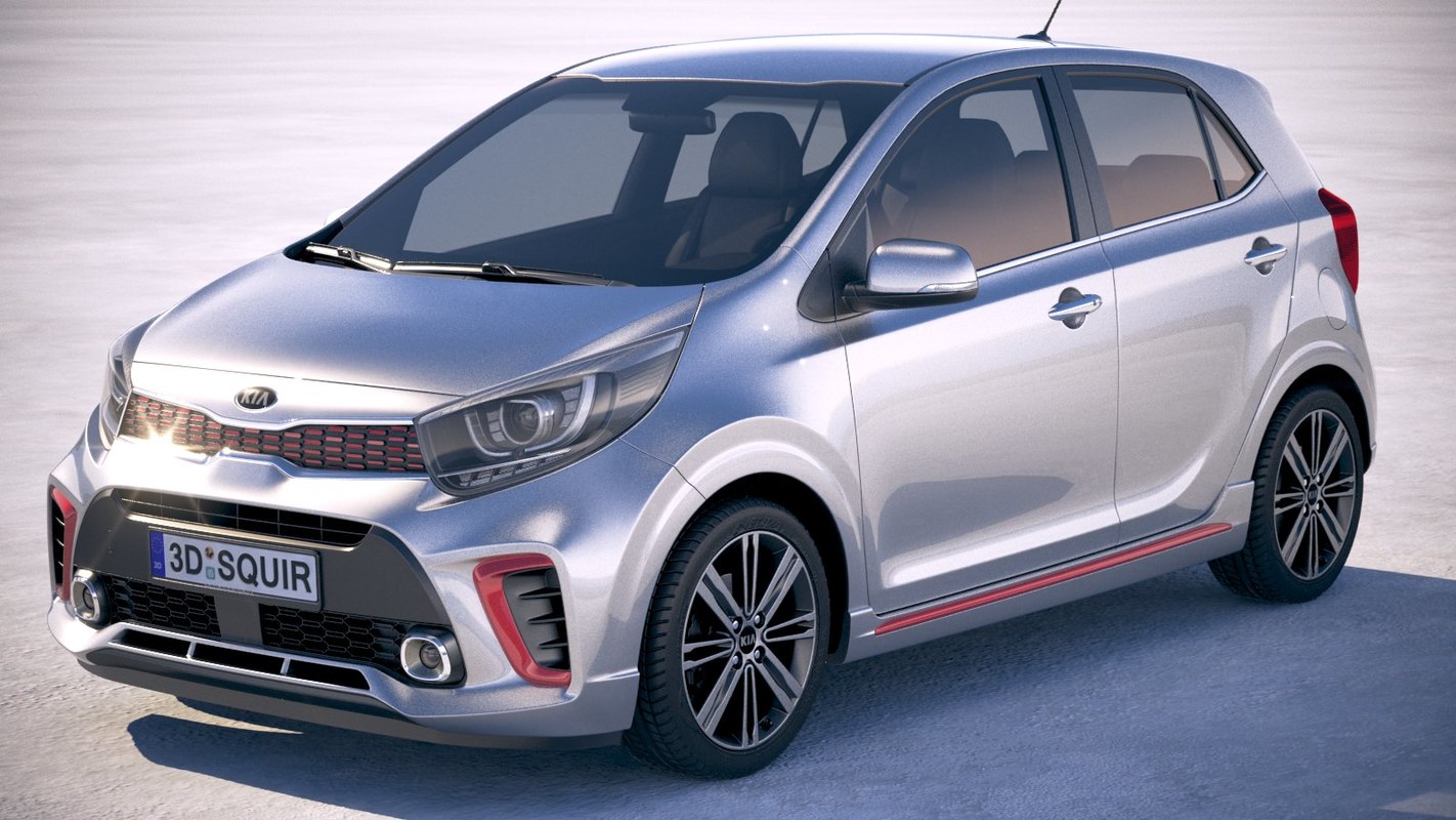 Kia picanto gt-line model - TurboSquid 1275371