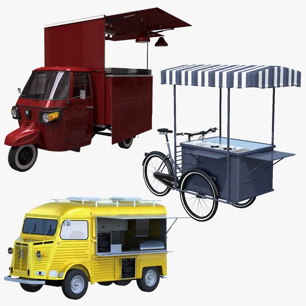 Food Truck 3D Models for Download | TurboSquid