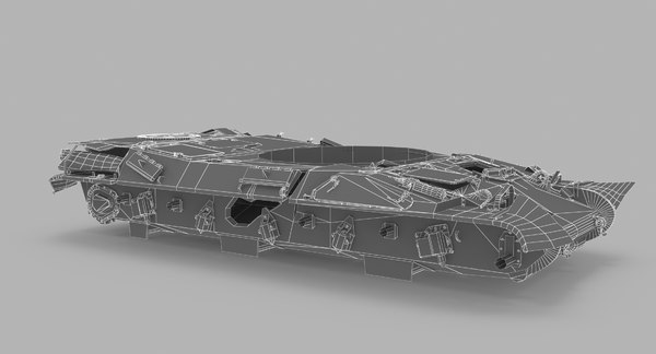Tank damage 3D model - TurboSquid 1275776