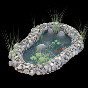 Pond 3D Models for Download | TurboSquid