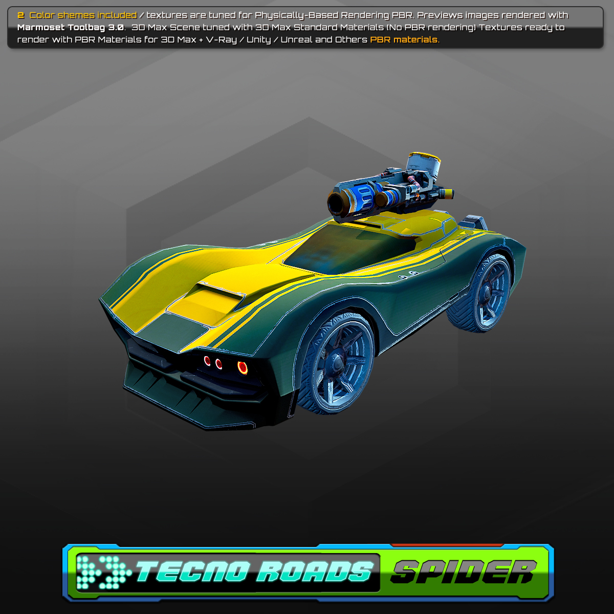 3D model tecno car - TurboSquid 1276104
