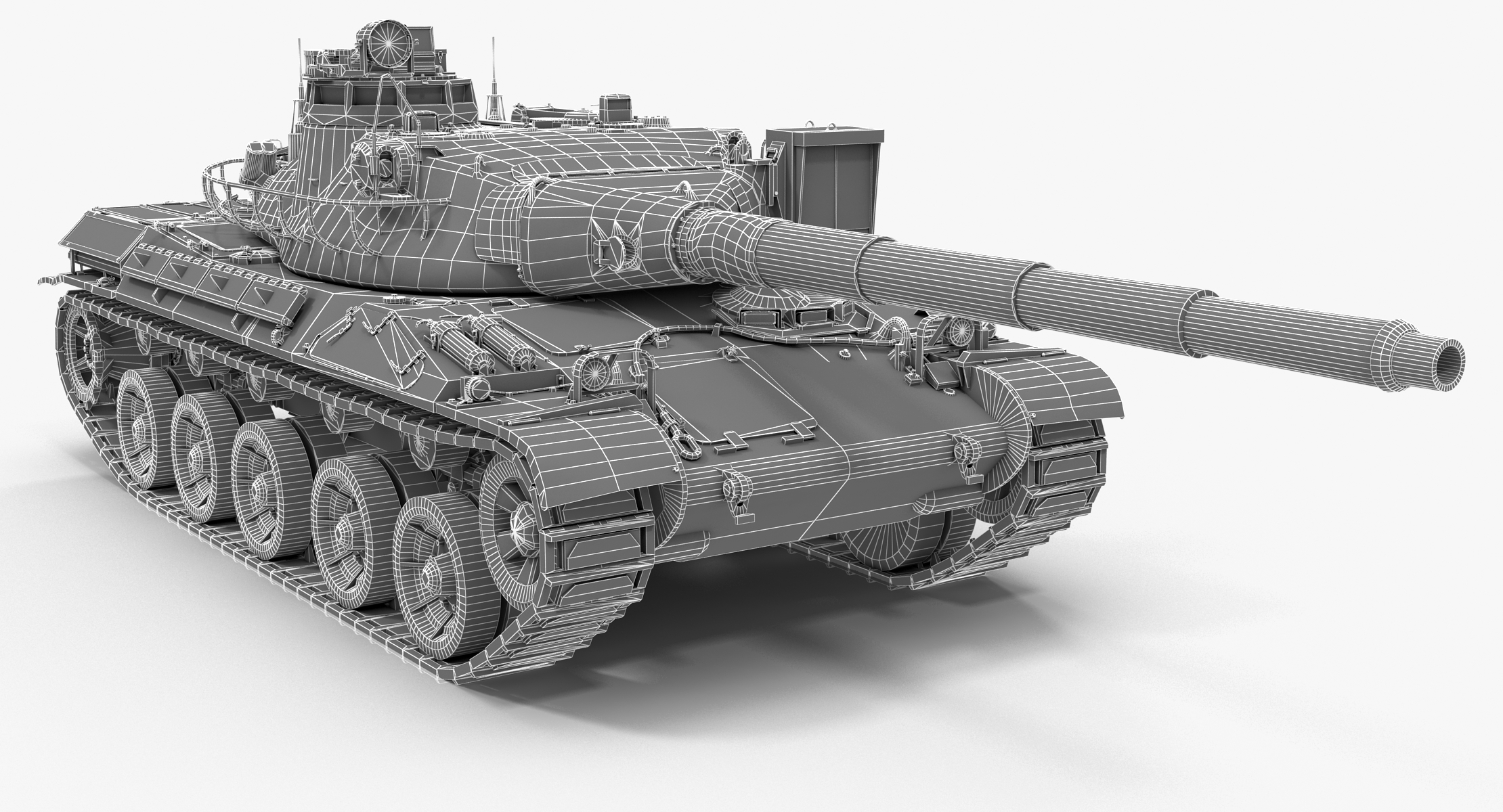 AMX 30b 3D 모델 - TurboSquid 1276124
