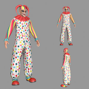 Clown 3D Models for Download | TurboSquid