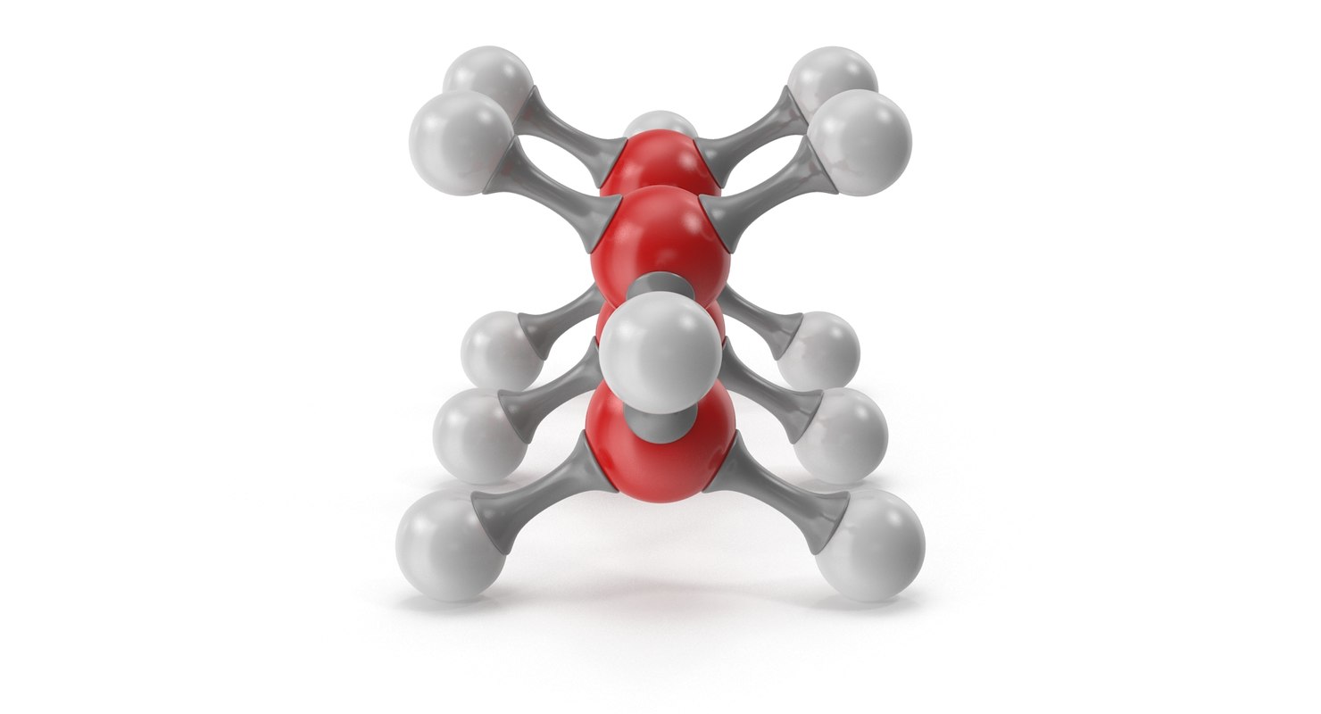 3D pentane molecular - TurboSquid 1276231