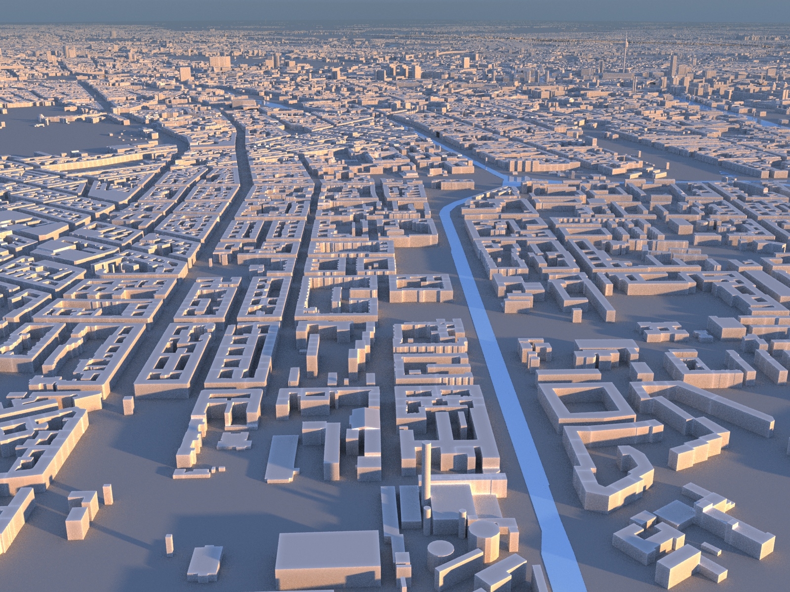 Berlin city 3D model - TurboSquid 1276331