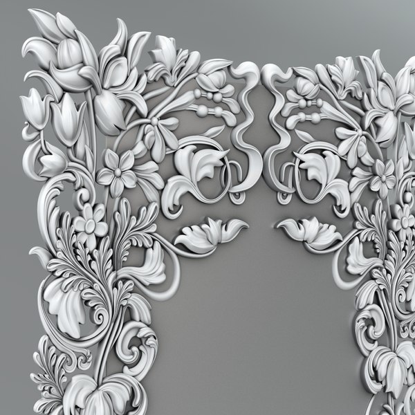 Classical decoration ornamental 3D model - TurboSquid 1276341