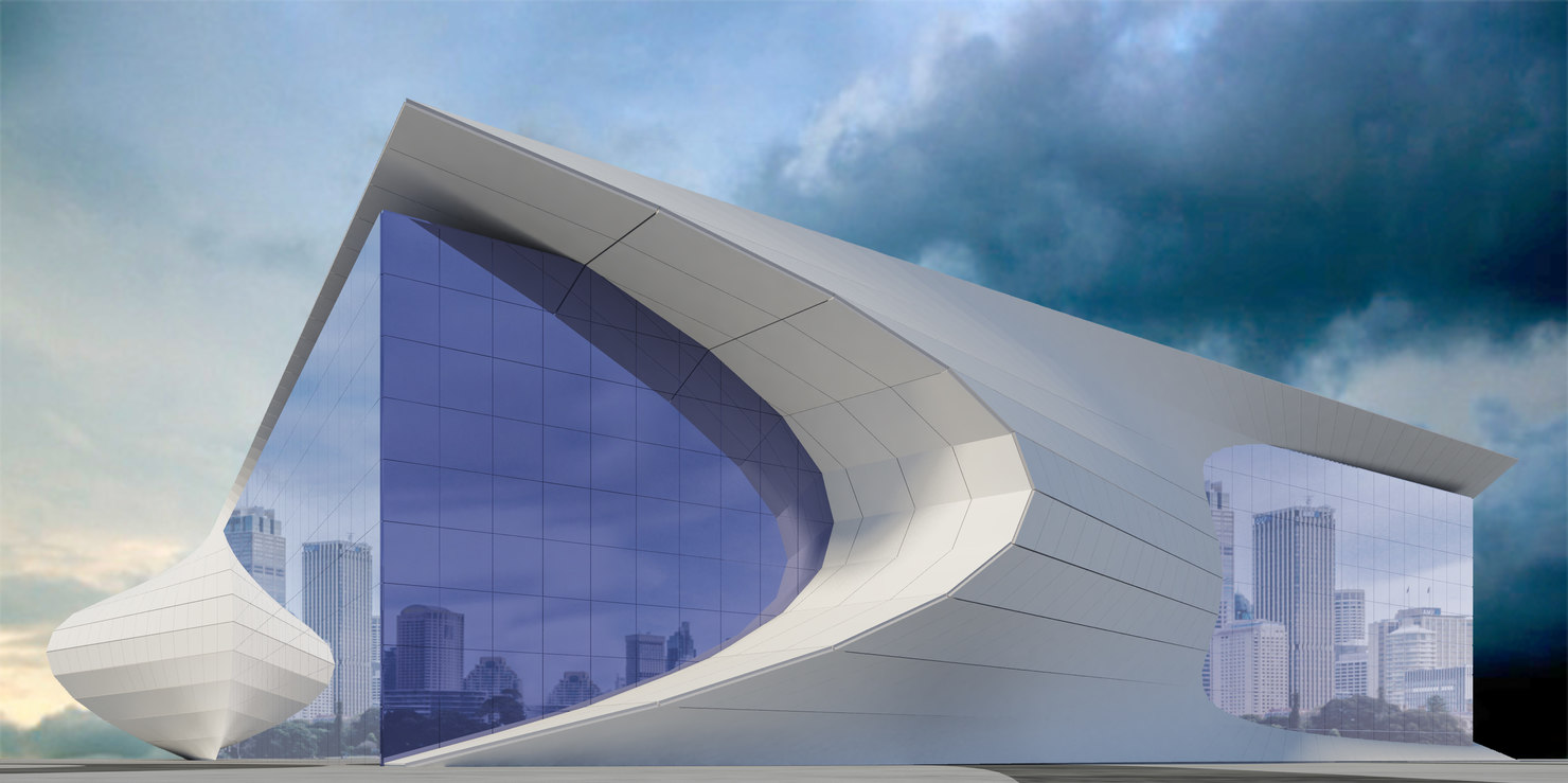 modèle 3D de Bâtiment moderne 80 - TurboSquid 1276349