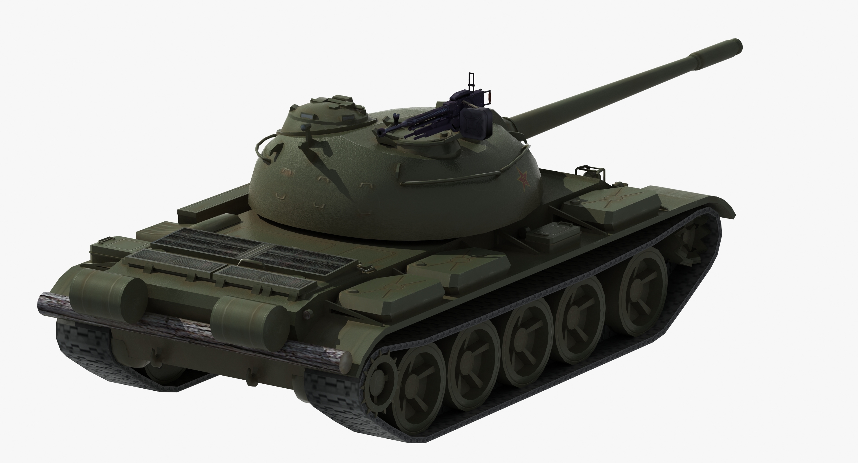 Wz-120 tank pla 3D model - TurboSquid 1276483