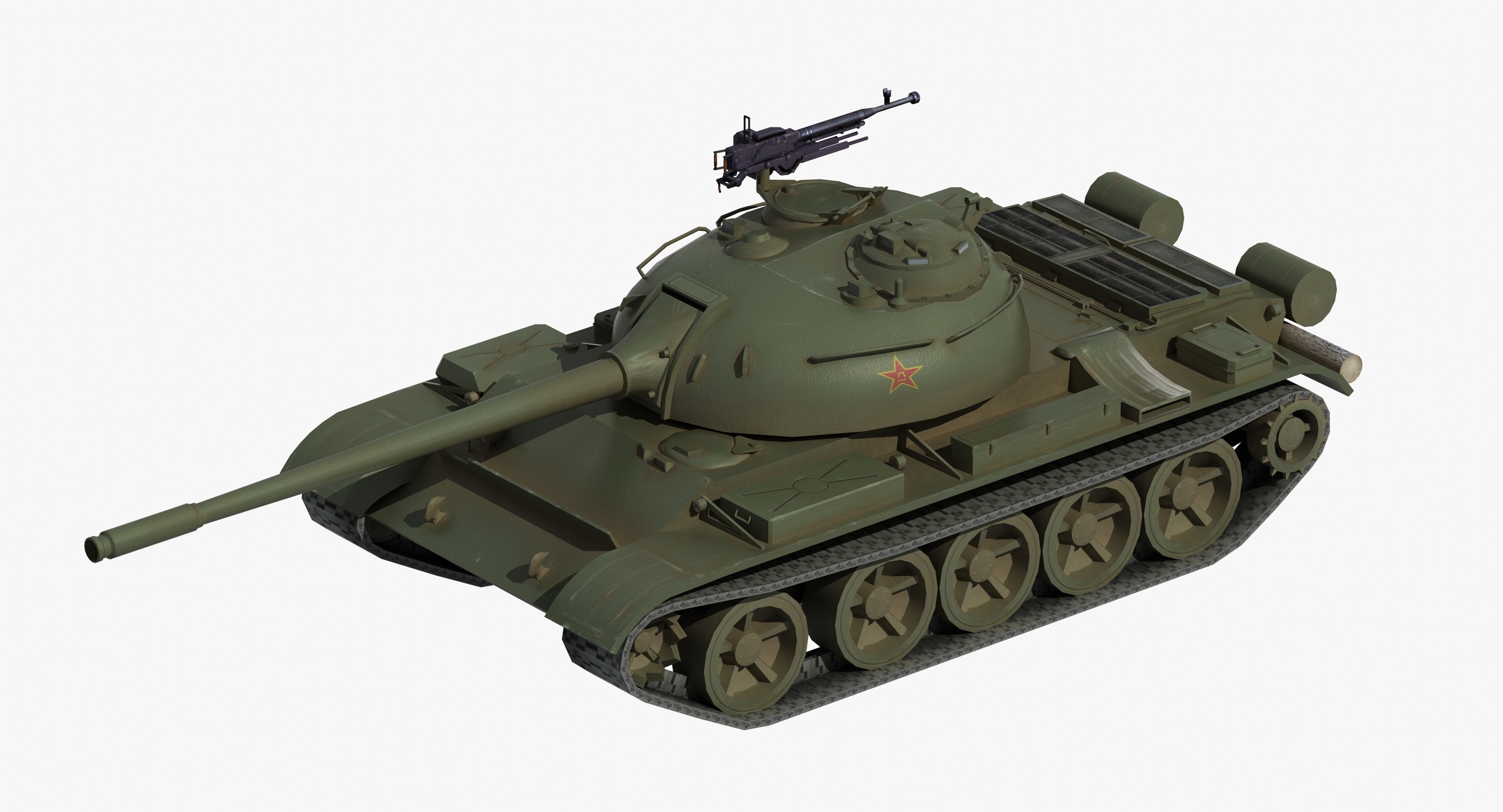 Wz-120 tank pla 3D model - TurboSquid 1276483