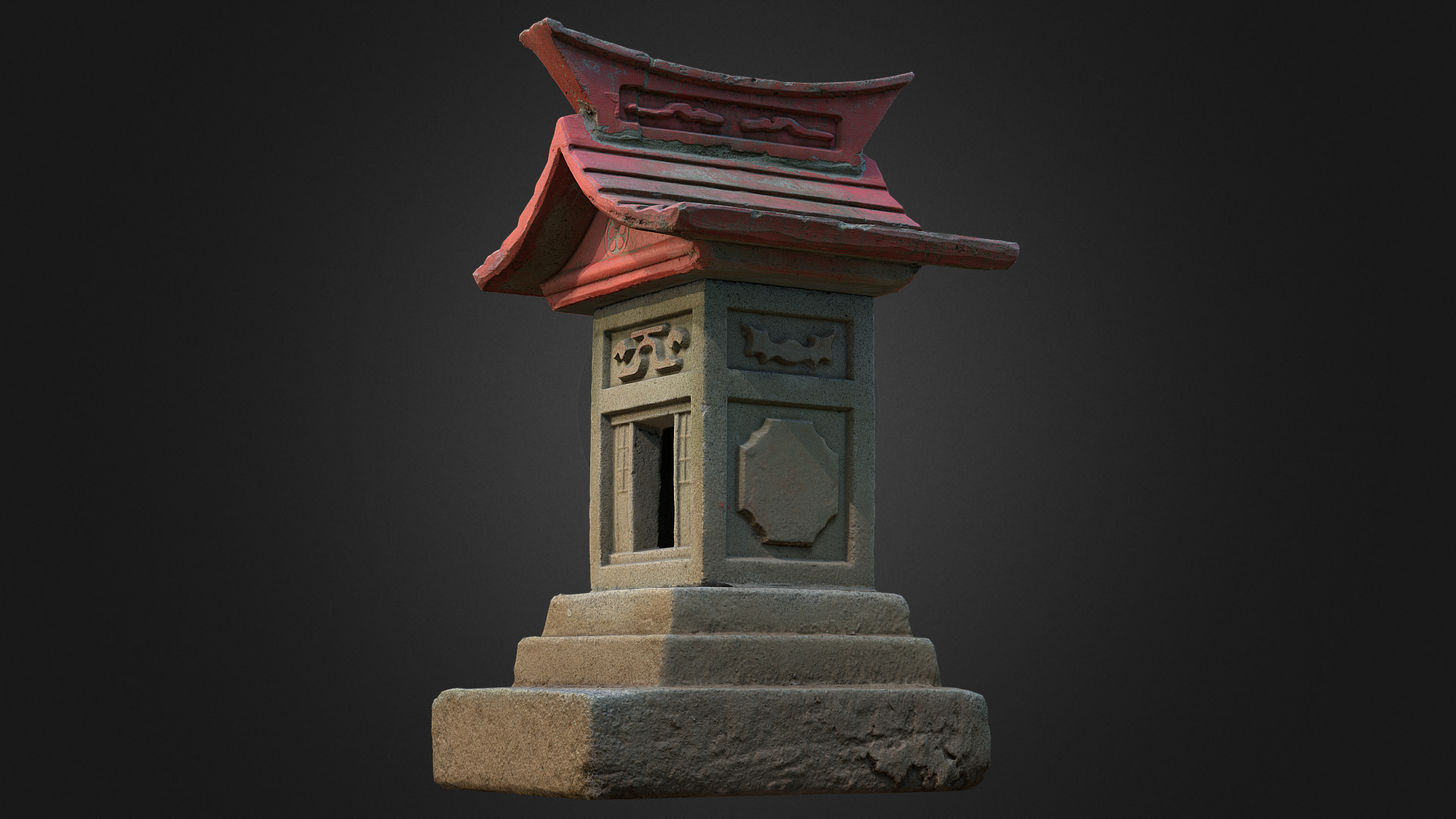3D hokora miniature shinto shrine model - TurboSquid 1276814