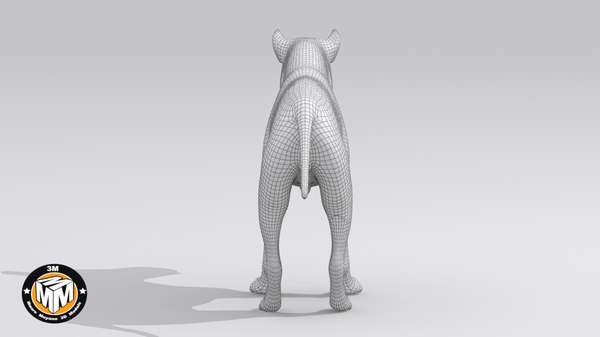 3D protocyon extinct canid - TurboSquid 1277365