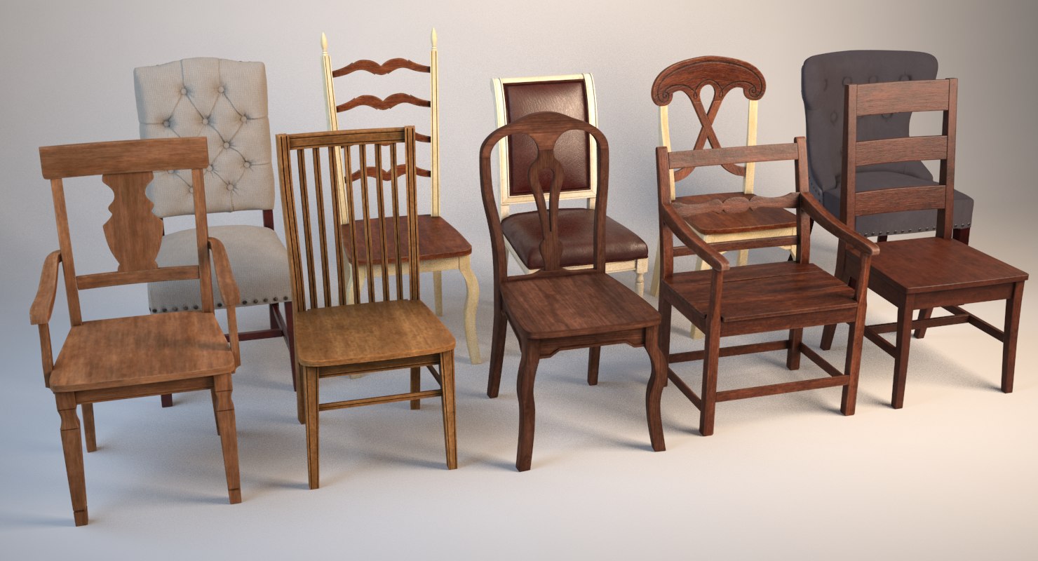 Dining chair model - TurboSquid 1277453