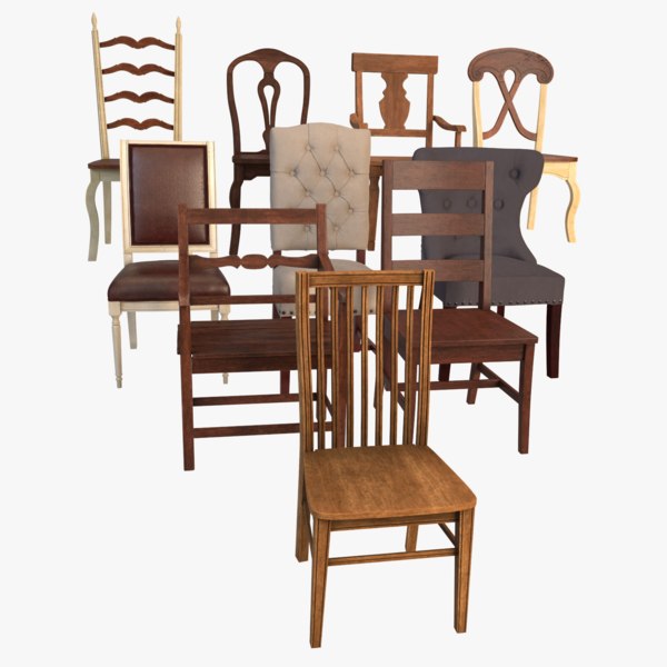 Dining Chair 3D Models for Download | TurboSquid