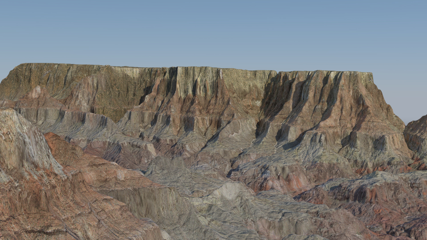 3D grand canyon national park model - TurboSquid 1277690