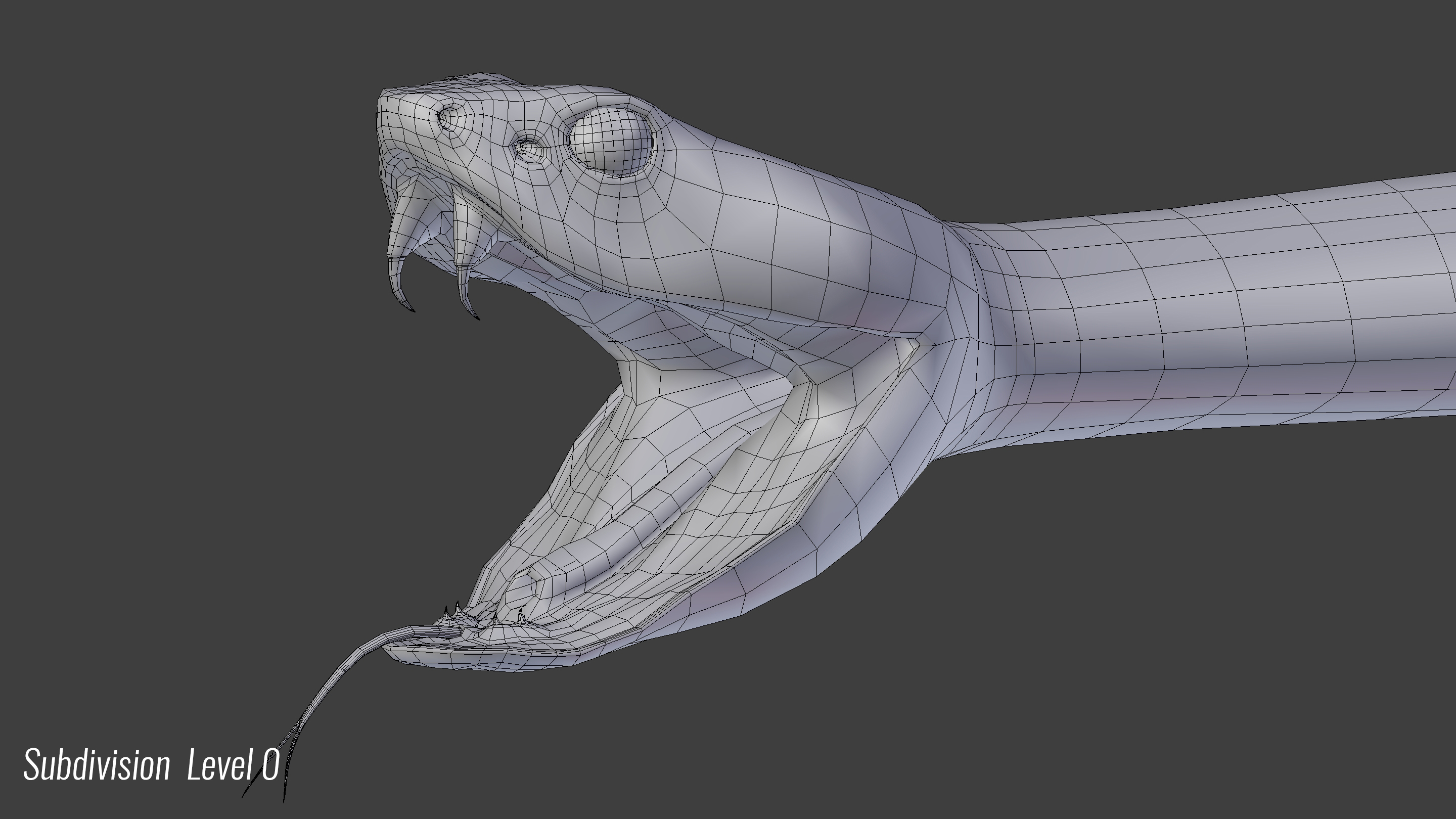 3D model realistic snake - TurboSquid 1277884