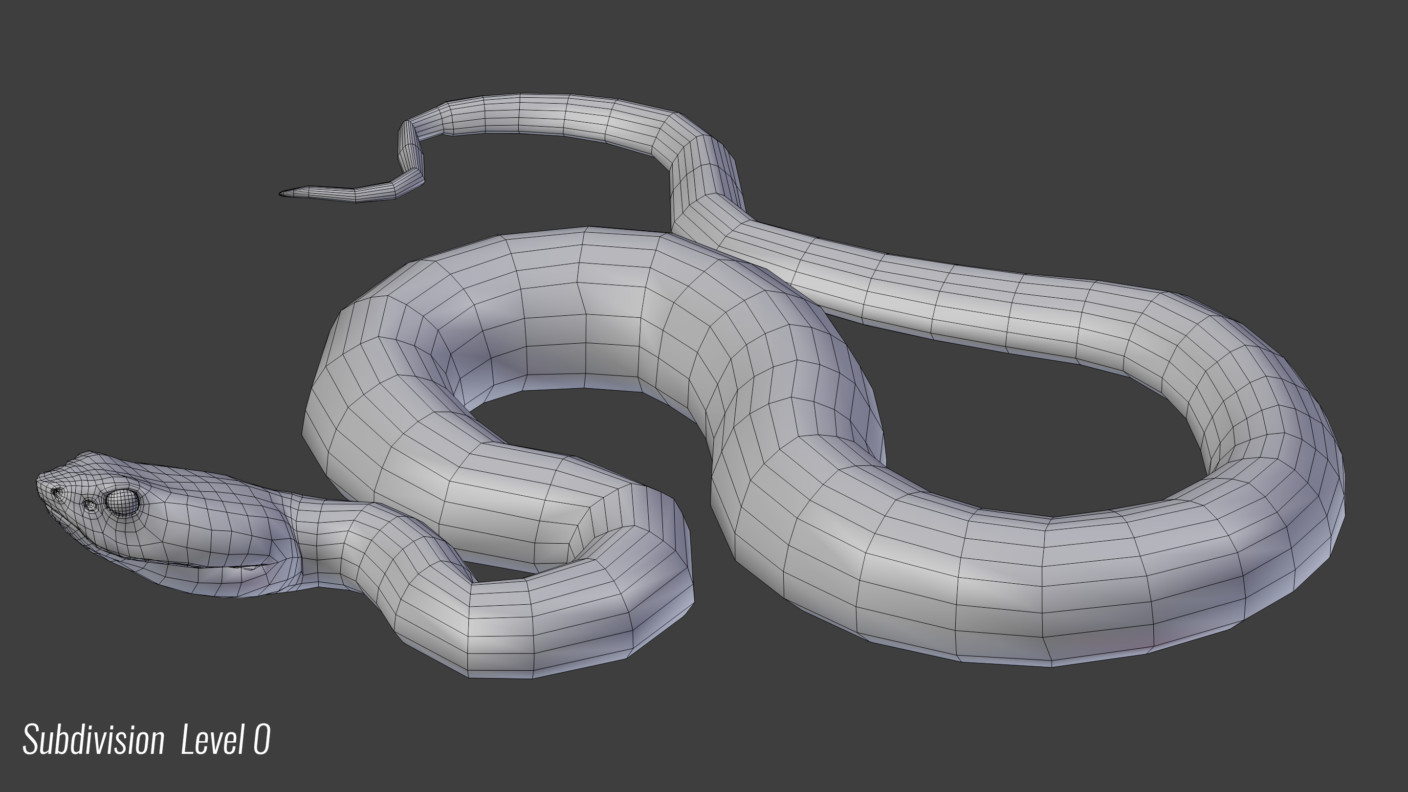 3D model realistic snake - TurboSquid 1277884