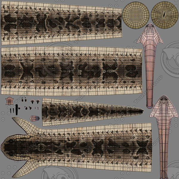 3D model realistic snake - TurboSquid 1277884