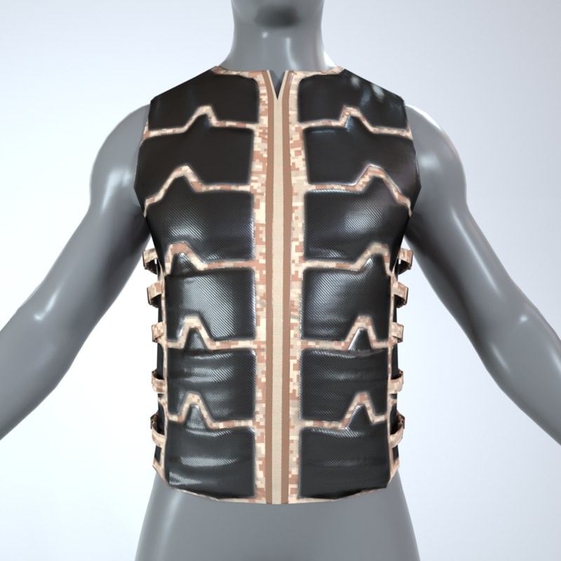 3D cyber armor - TurboSquid 1277898